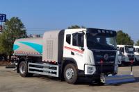 China Electric Small Street Cleaning Road Sweeping Machine Sweeper Truck with Pure Electric Energy Type for sale