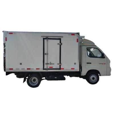 China Foton Xiangling M1 Cold Truck Transport 3470mm Dimensions Cold Car Refrigerated Trucks for sale