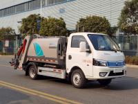 China Energy Type Pure Electric L5041ZYSBEV Dongfeng Compactor Truck for Custom's Requirements and Smooth Garbage Compression for sale