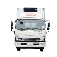 China 5 Ton JAC Refrigerated Box Truck 19CBM Cold Chain Transport Vehicle for sale