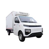 China Geely F1E Pure Electric Micro Refrigerated Box Truck Color Custom's Requirement for sale