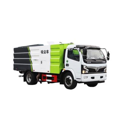China 8 Cbm Outdoor Road Sweeping and Cleaning Vacuum Cleaner Truck with Pure Electric Energy Type for sale