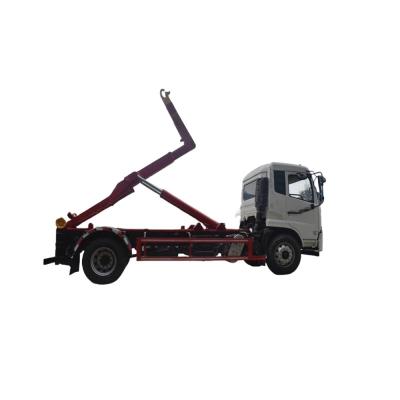 China Design 4x2 Hook Arm Roll Hydraulic System Auto Garbage Loading Truck with Pure Electric Energy Type Custom's Requirement for sale