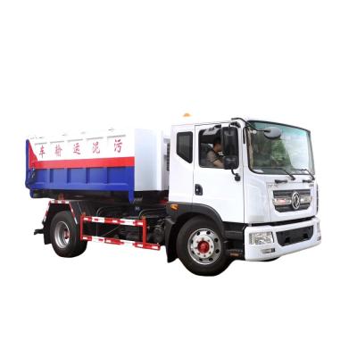 China Dongfeng 4x2 Hook Arm Roll Off Garbage Truck for Container Loader 4CBM-10CBM for sale