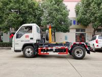 China Pure Electric Hook-Arm Lifting Garbage Truck A Top-Notch Waste Management Solution for sale