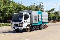 China City Dust Cleaning Sanitation Customizable Dongfeng 4x2 Road Sweeper with Custom's Requirement and Pure Electric Power for sale