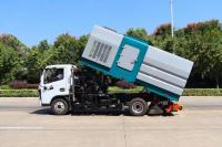 China City Dust Cleaning Sanitation Customizable Dongfeng 4x2 Road Sweeper with Custom's Requirement and Pure Electric Power for sale