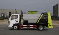 China Pure Electric 6CBM Waste Collection Vehicle with Kitchen Garbage Bucket Loader Custom's Requirement and Dongfeng 4x2 for sale