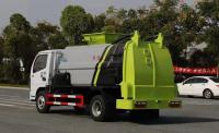 China Pure Electric 6CBM Waste Collection Vehicle with Kitchen Garbage Bucket Loader Custom's Requirement and Dongfeng 4x2 for sale