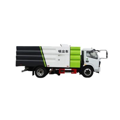 China Pure Electric Outdoor Sanitation Cleaning Truck 8CBM Vacuum Road Sweeper Truck for sale