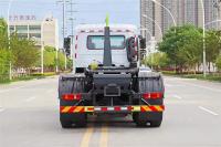 China 2024 Dongfeng 6x4 20CBM 25CBM Garbage Truck With Bin Hydraulic Hook Arm for Pure Electric Custom's Requirement and Sale for sale