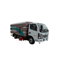 China Pure Electric 5.5 Square Dongfeng Furica Road Sweeper Road Maintenance Car Sweeping Truck for sale