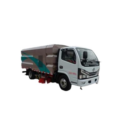 China Pure Electric 5.5 Square Dongfeng Furica Road Sweeper Road Maintenance Car Sweeping Truck for sale