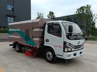 China Pure Electric 5.5 Square Dongfeng Furica Road Sweeper Road Maintenance Car Sweeping Truck for sale