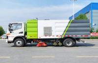 China Multifunction Cleaning Truck 5 Tons Dongfeng Dolica Road Sweeper for Large Sweeping Truck for sale