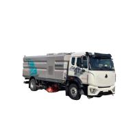 China 16 Tons Pure Electric Road Cleaning and Sweeping Truck Multi-functional Design for sale