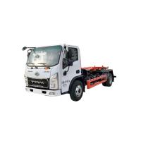China 4*2 Lift Hook Swing Arm Garbage Transport Compactor Truck in 5620mm*2100mm*2300mm Dimensions for sale