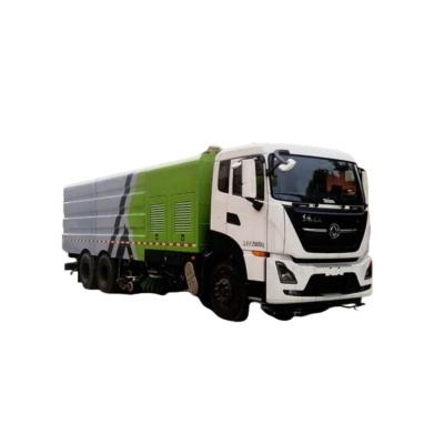 China Manual Transmission Rear Double Bridge Sweep Truck On Highway And Airport By Dongfeng Tianlong for sale