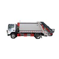 China Post-Loading Weichai 140HP Compression Garbage Truck with Euro 4 Emission Standard and Diesel Fuel Type for sale
