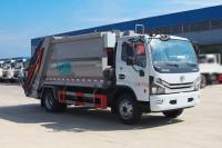 China Post-Loading Weichai 140HP Compression Garbage Truck with Euro 4 Emission Standard and Diesel Fuel Type for sale