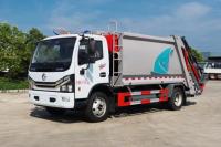 China Post-Loading Weichai 140HP Compression Garbage Truck with Euro 4 Emission Standard and Diesel Fuel Type for sale