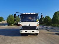 China Manual Transmission Sinotruk Howo Garbage Truck Post-loading Truck with Weichai 140 HP Compression Euro 4 for sale