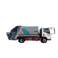 China 8 Tons Dongfeng Rear Hanging Bucket Swinging Arm Compression Sanitation Garbage Collection Truck 10-12 Square Diesel Manual for sale
