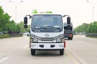 China Manual Transmission Type Dongfeng 4*2 Hook Arm Garbage Truck Dump Garbage Truck With Waste Bin for Waste Collection for sale