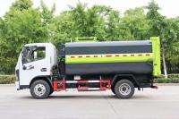 China Manual Transmission Type Dongfeng 4*2 Hook Arm Garbage Truck Dump Garbage Truck With Waste Bin for Waste Collection for sale