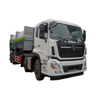 China Diesel Fuel Type DONGFENG 8*4 Hook Lift Truck Hook Loader Roll Off for Your Customer Requirements for sale