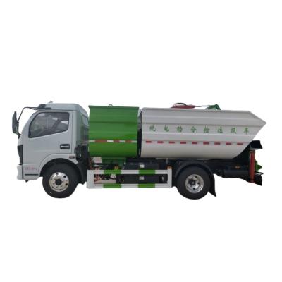 China Pure Electric Rear Mounted Garbage Transport Truck for Waste Management for sale