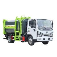 China Manual Transmission Dongfeng Domestic Garbage Collection and Transfer Vehicle for Waste Collection for sale