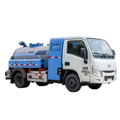 China Clean Sludge Energy Fecal Suction Truck Pure Electric Vacuum Pump Sanitation Vehicles for sale