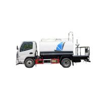 China Water Sprinkler Truck Plant 's Latest Diesel Fuel Type Water Tanker Truck with Remote Water Gun for sale