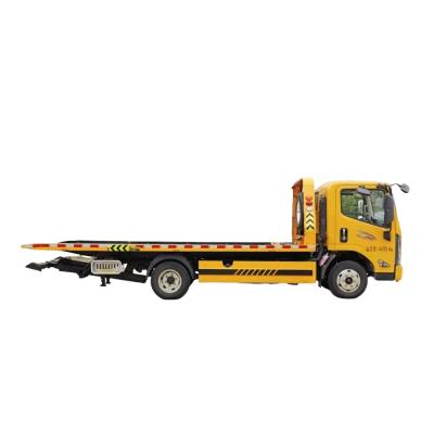 China Manual Transmission Hydraulic Retractable Tail Plate and Integrated Plate Road Wrecker for Heavy Duty Towing Needs for sale