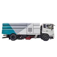 China Dimensions L x W x H mm 5000 x 2000 x 2500 Dongfeng 4x2 Floor Cleaning Machine Street Pavement Road Sweeper Truck for sale