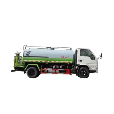 China JMC 4000 Liters Water Tank Truck Euro 3 4 5 6 Emission Standard Dependable Performance for sale
