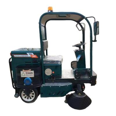 China Commercial Electric Road Cleaner Auto-Dumping Vehicle Battery-Powered Sweeper for sale