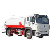 China Road Cleaning Water Carrier 8 Ton Water Tanker Trucks with Manual Transmission and Diesel Fuel Type for sale