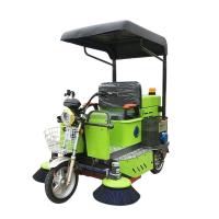 China Pure Electric Chinese Commercial Small Sweeping Road Cleaning Machine Ride on Electric Sweeper for sale