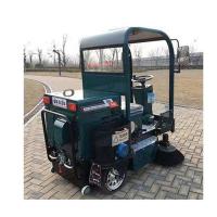 China Commercial Electric Ride On Road Cleaner Auto Dumping Vehicle Battery Powered Sweeper for sale