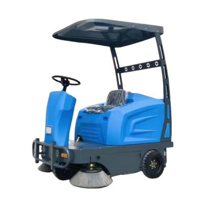China Pure Electric Energy Type Ride On Road Sweeper Machine 180L Capacity for sale