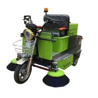 China Portable Industrial Mini Outdoor Sweeper Machine Pure Electric Ride On Street Sweeper for sale