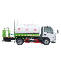 China Diesel 4*2 Meter Dust Suppression Water Tanker Transport Truck for Dust Control and Water Transportation for sale