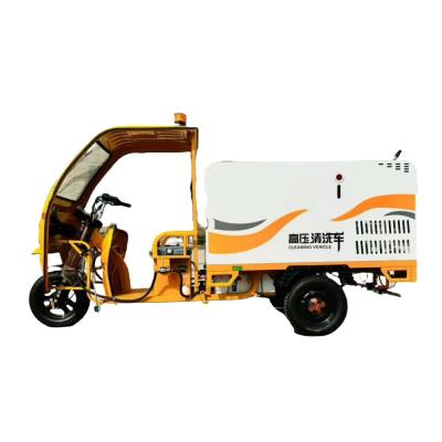 China Energy type Pure Electric Pressure Mobile Washer for Municipal Road Guardrail Cleaning for sale