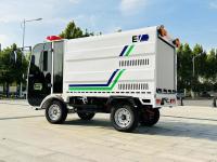 China Fully Enclosed Sanitation Cleaning Truck Four Wheel Drive Pure Electric Sprinkler Truck for sale
