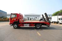 China Diesel Fuel Type Flatbed Lorry For Effortless And Fast Loading Of Goods for sale