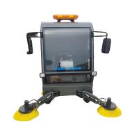 China Ride-On Sweeping Road Floor Vacuum Electric Sweeper with Pure Electric Energy Type for sale