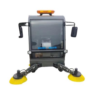 China Ride-On Sweeping Road Floor Vacuum Electric Sweeper with Pure Electric Energy Type for sale