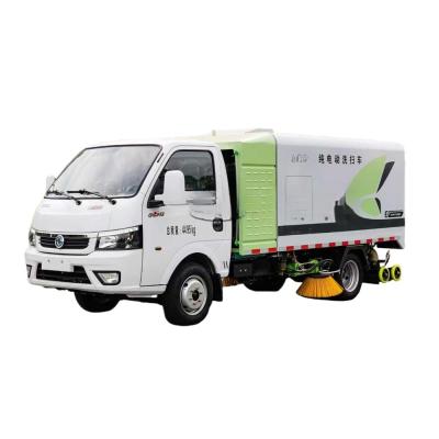China Pure Electric Municipal Sanitation Washing Street Sweeping Vehicle Road Dust Vacuum Road Sweeper Truck for sale